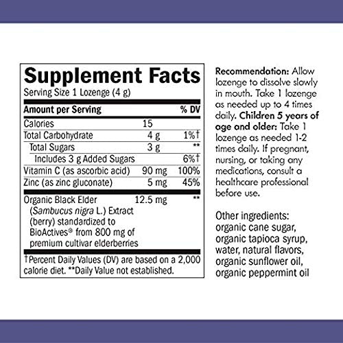 gluten free elderberry vitamin C