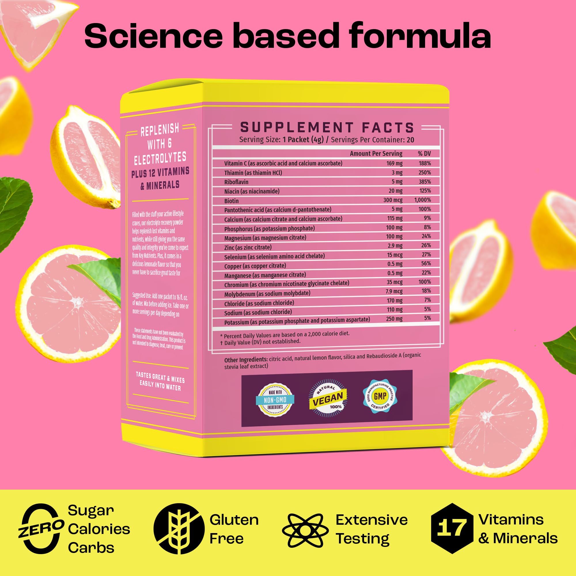 gluten free electrolyte supplement