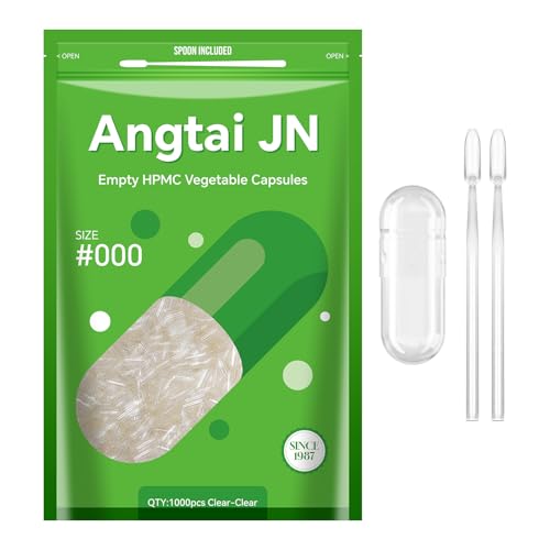 Gluten free empty pill caps