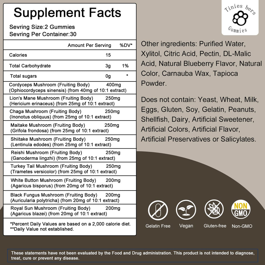 gluten-free energy boosting gummies