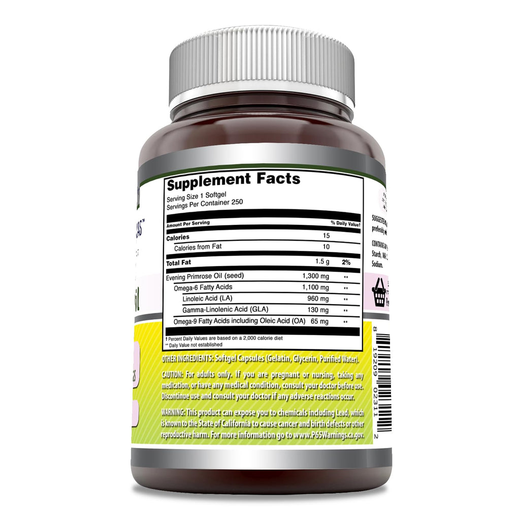 gluten free evening primrose oil