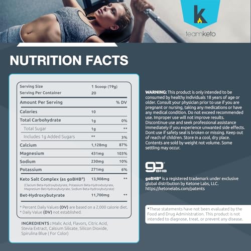 gluten free exogenous ketones formula