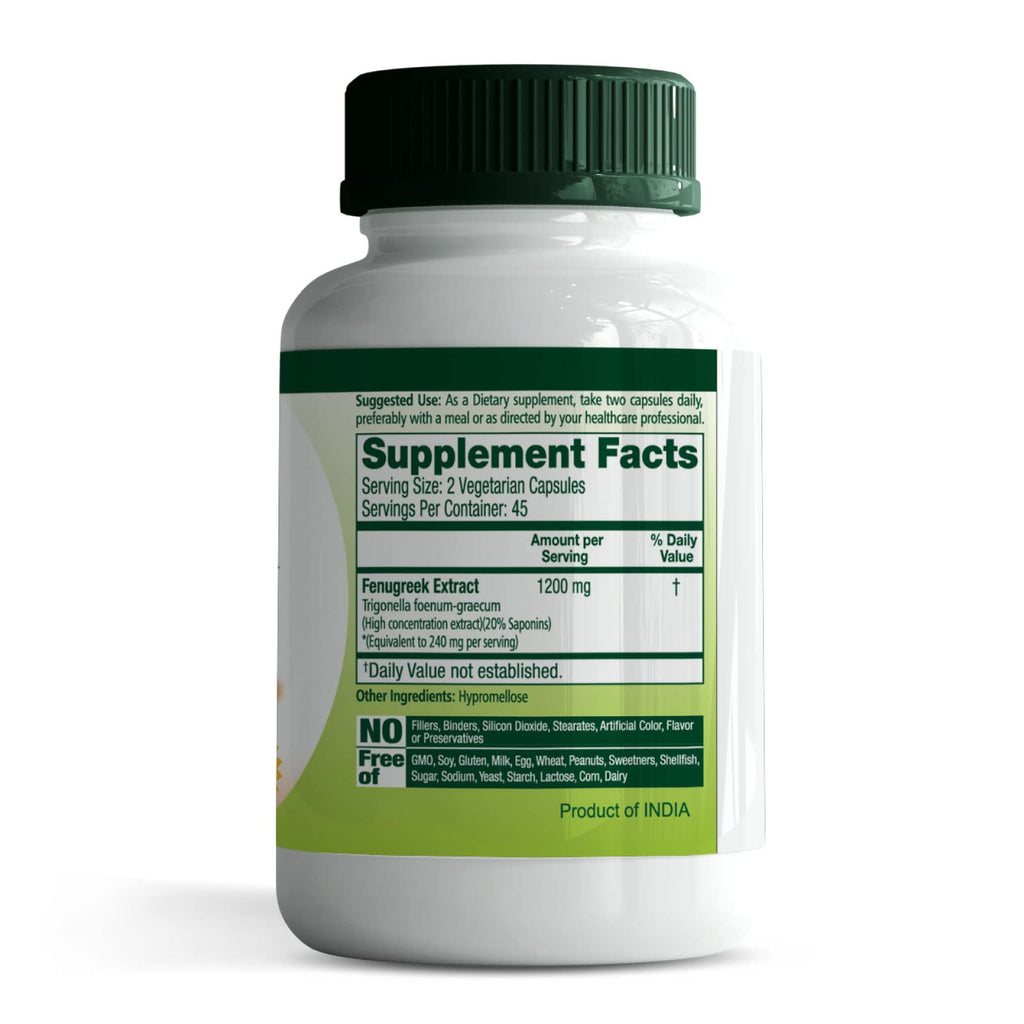 gluten free fenugreek supplements Canada
