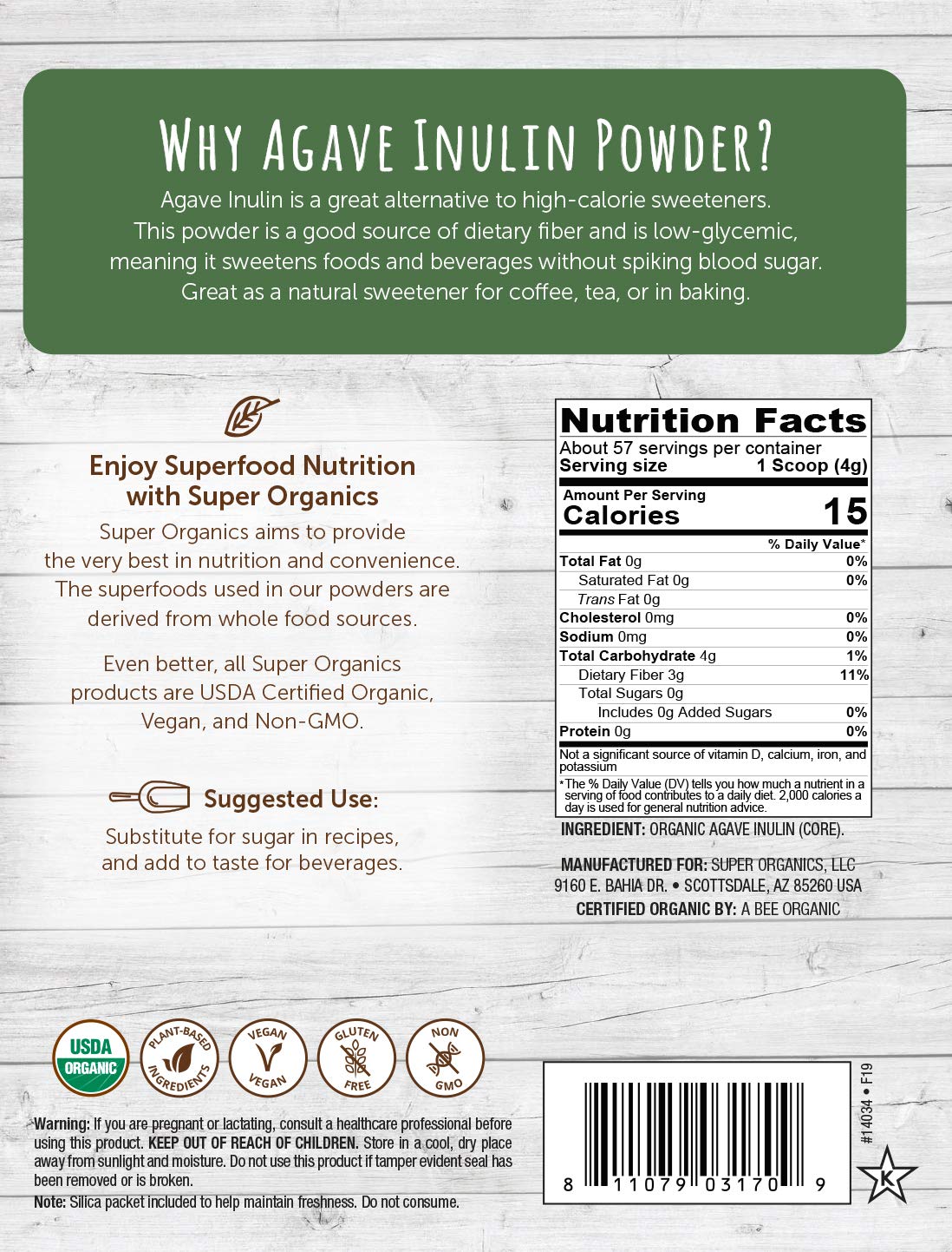 gluten-free fiber supplement