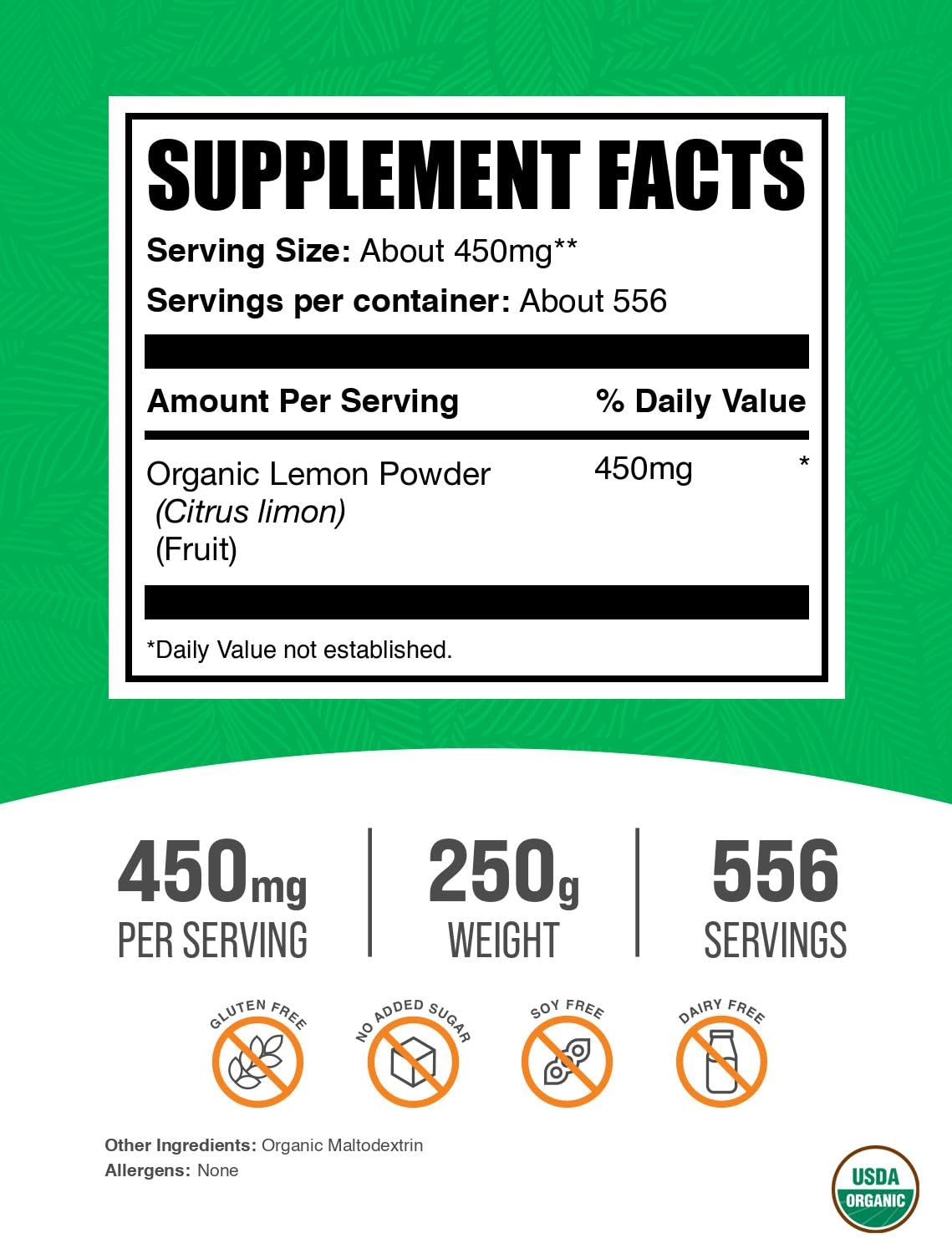 gluten free fruit powder benefits