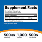 Gluten-free GABA supplement for stress relief