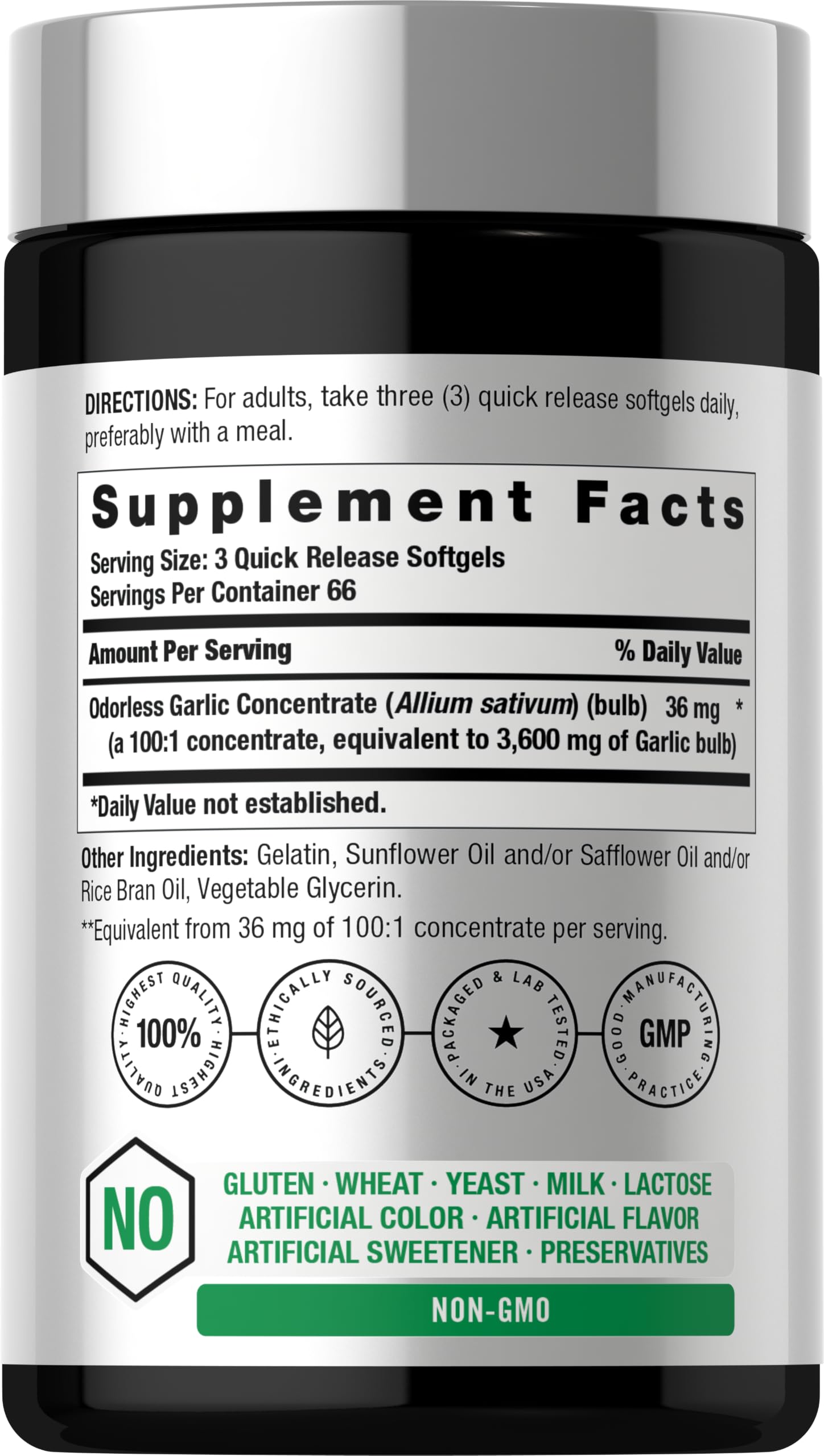 gluten-free garlic health benefits