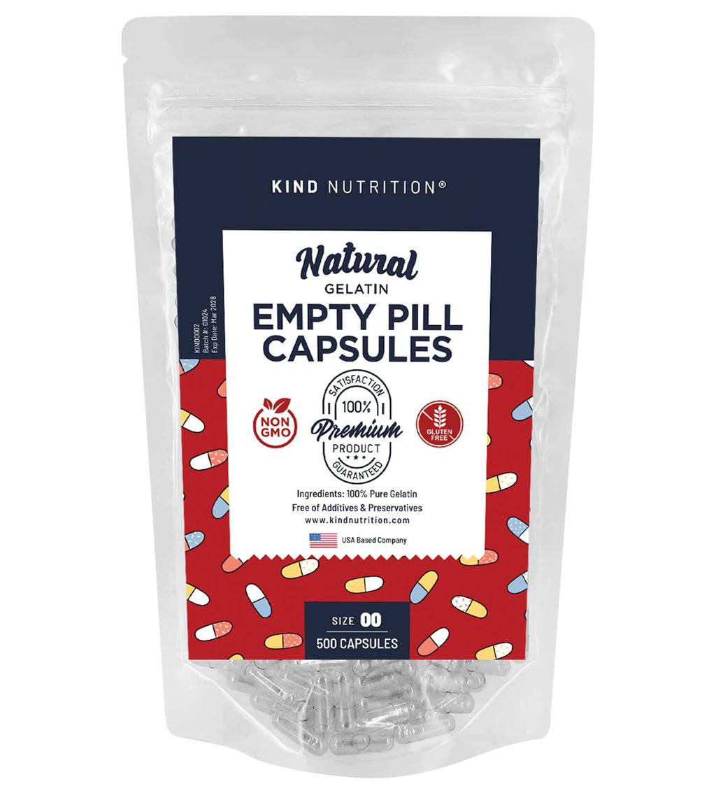 gluten-free gelatin capsules for supplements