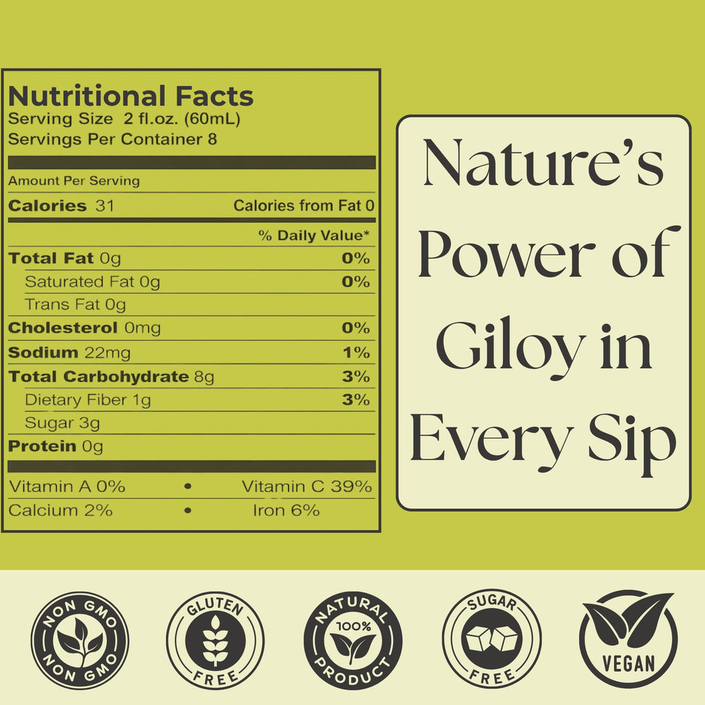 gluten-free giloy juice for energy