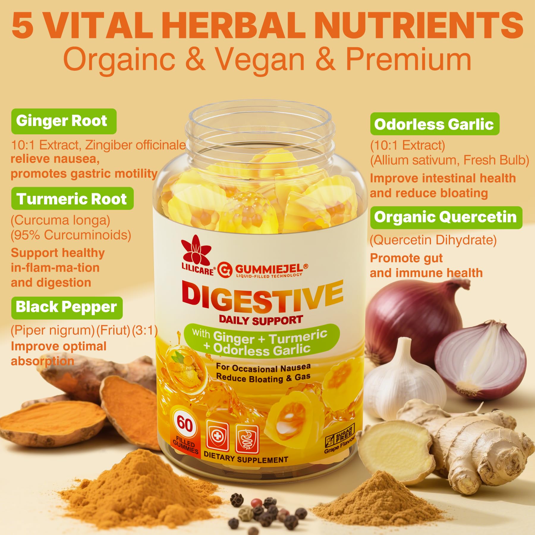 gluten-free ginger gummies for everyone