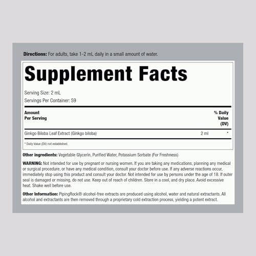gluten-free ginkgo biloba extract