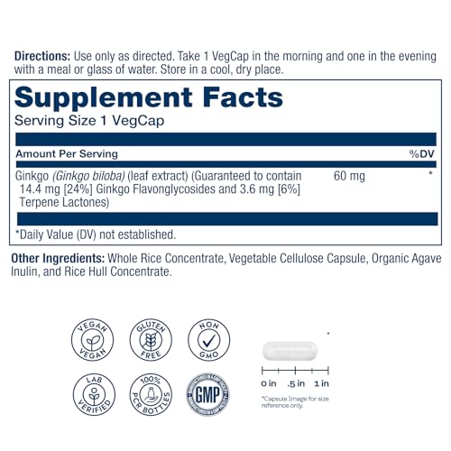 gluten-free ginkgo biloba supplement