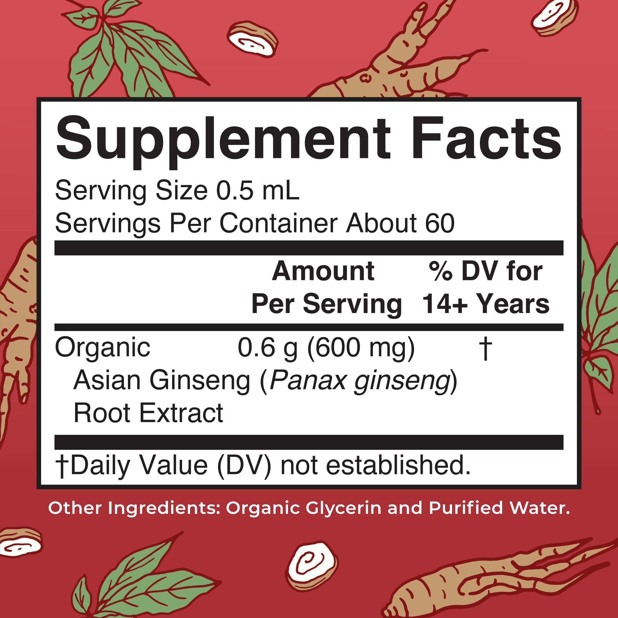 gluten-free ginseng antioxidant boost