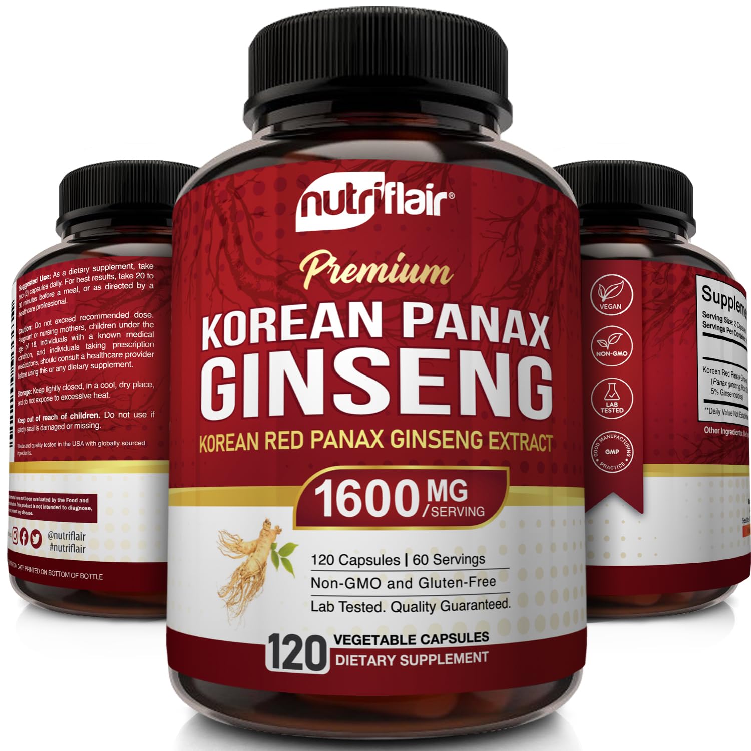 gluten-free ginseng for wellness