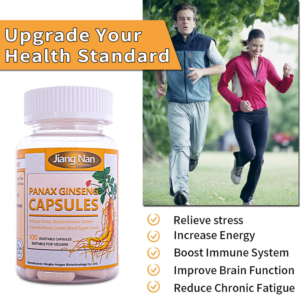 gluten-free ginseng wellness capsules