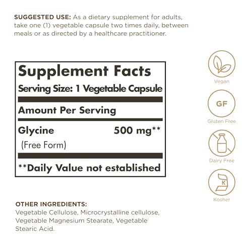 gluten free Glycine capsules