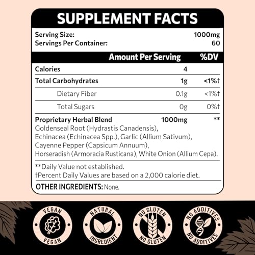 gluten-free goldenseal root supplement