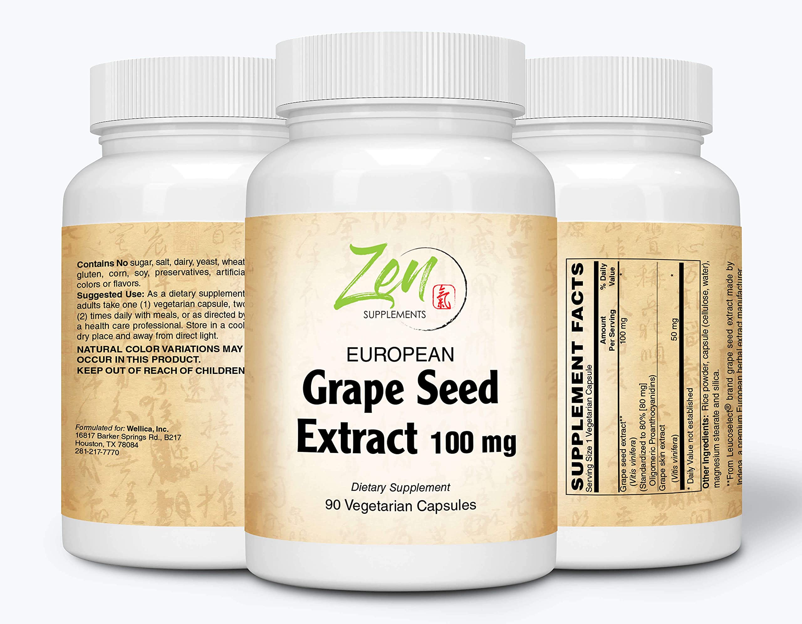 gluten-free grape seed extract benefits