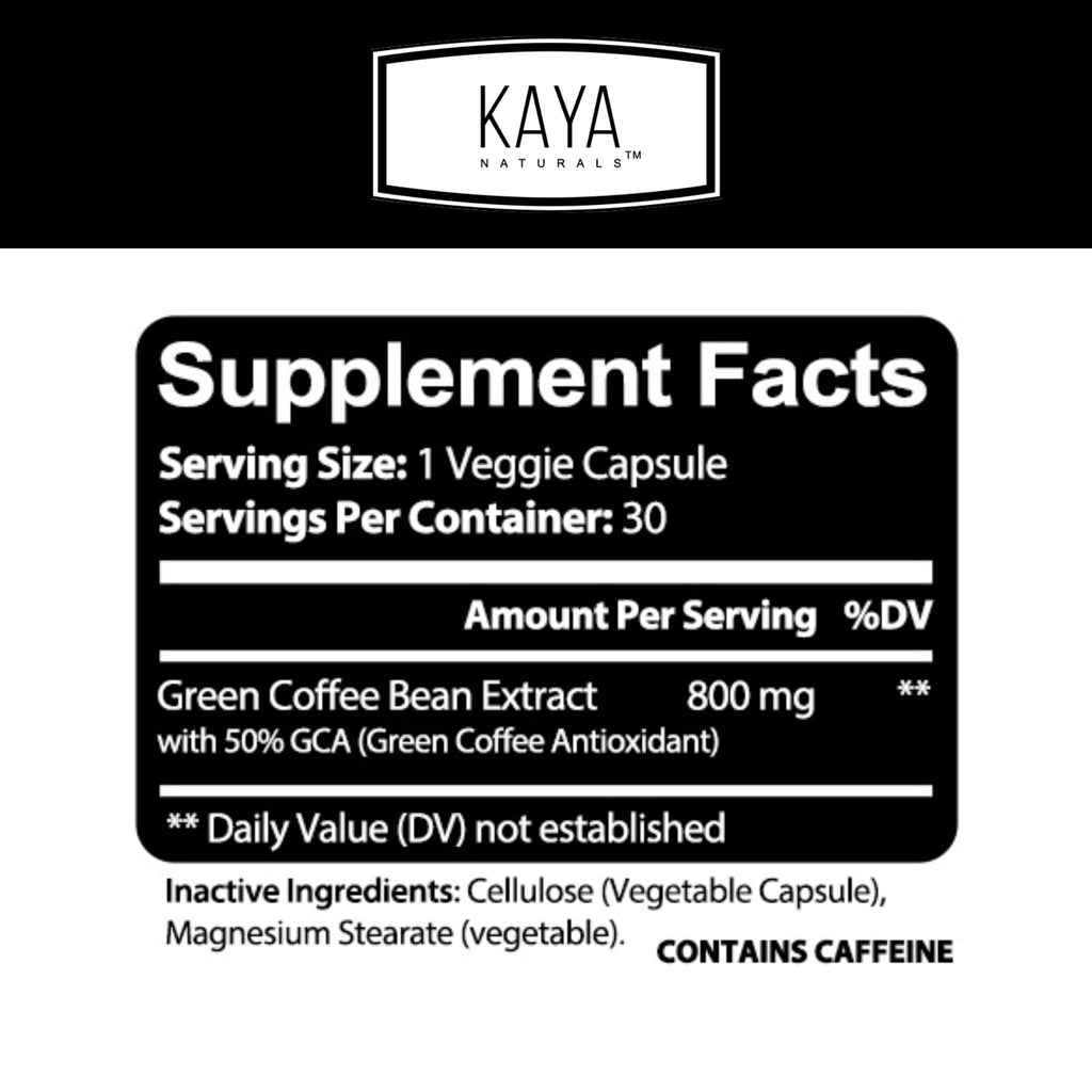 gluten-free green coffee extract