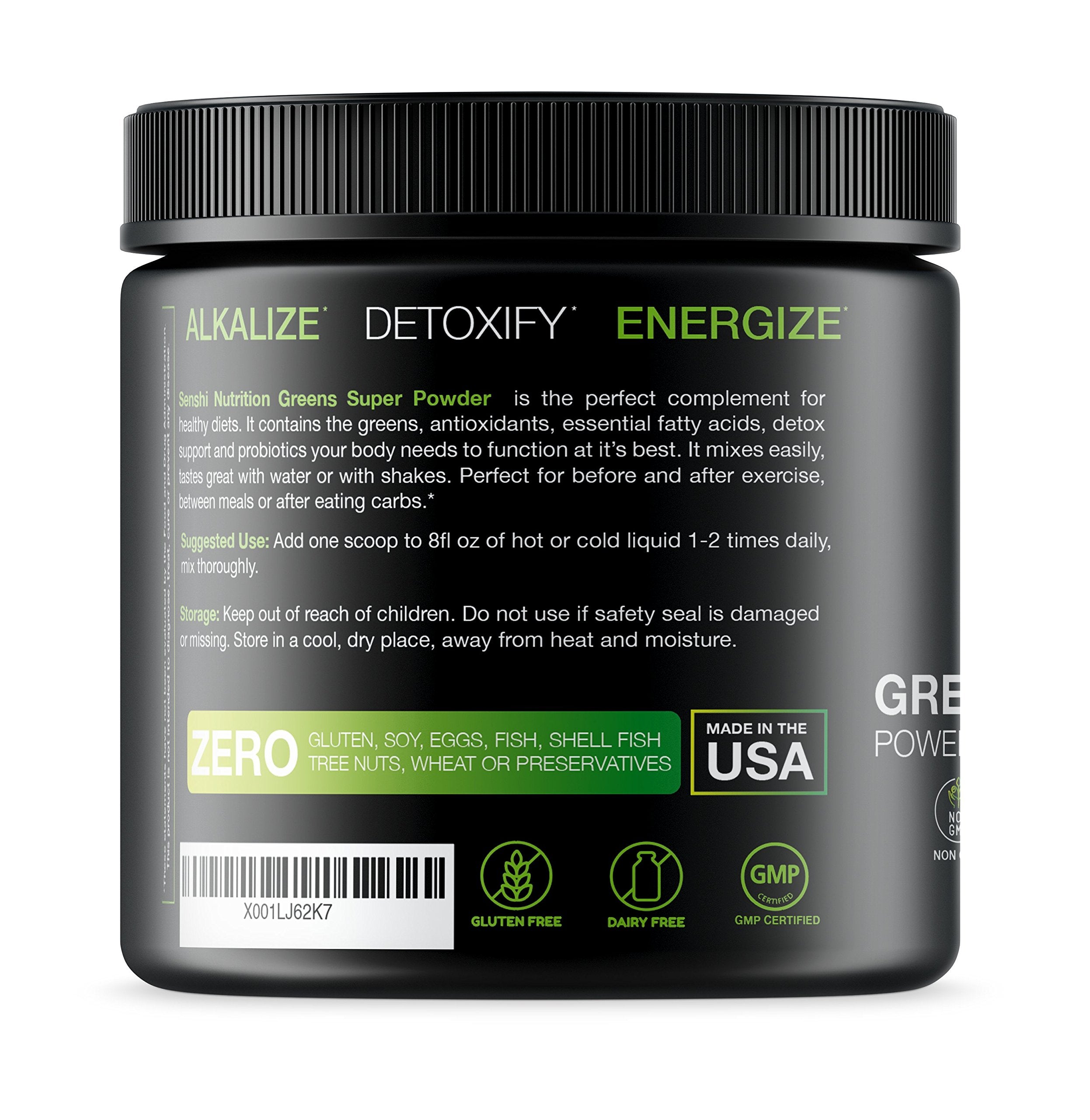 gluten-free greens supplement for energy