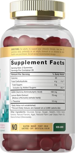 Gluten free gummies for everyday calm