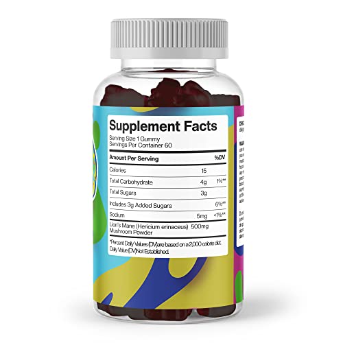 Gluten-free gummies for mental clarity