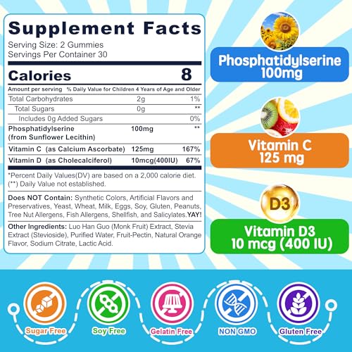 Gluten-free gummies for teens