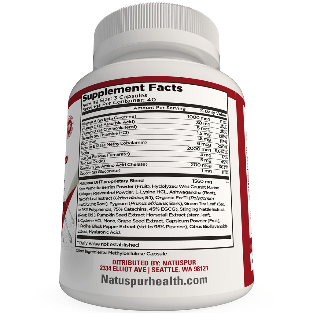gluten-free hair supplement with biotin