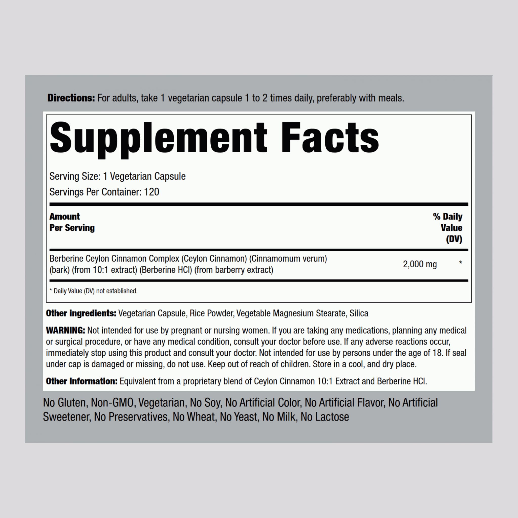 Gluten-free health supplement Canada