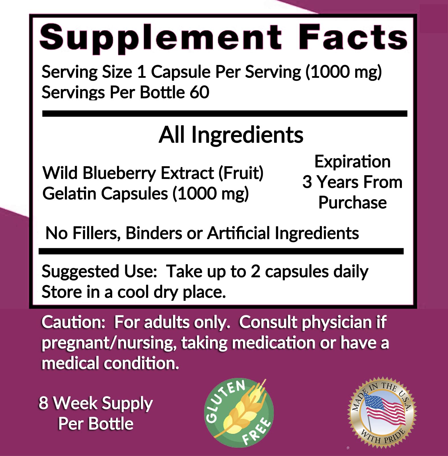 gluten free health supplement