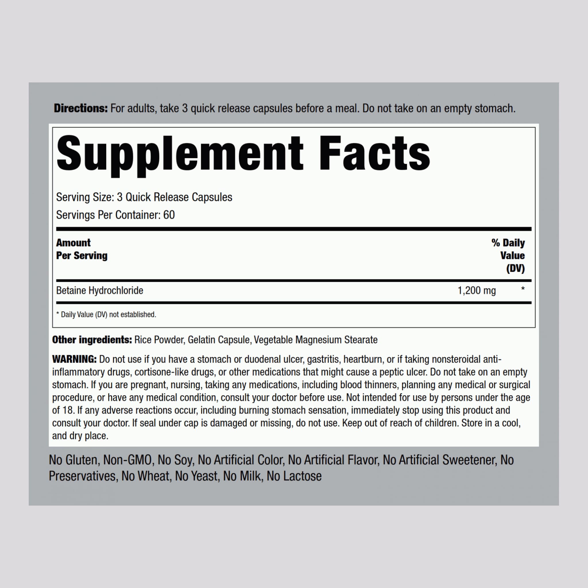 gluten free health supplements