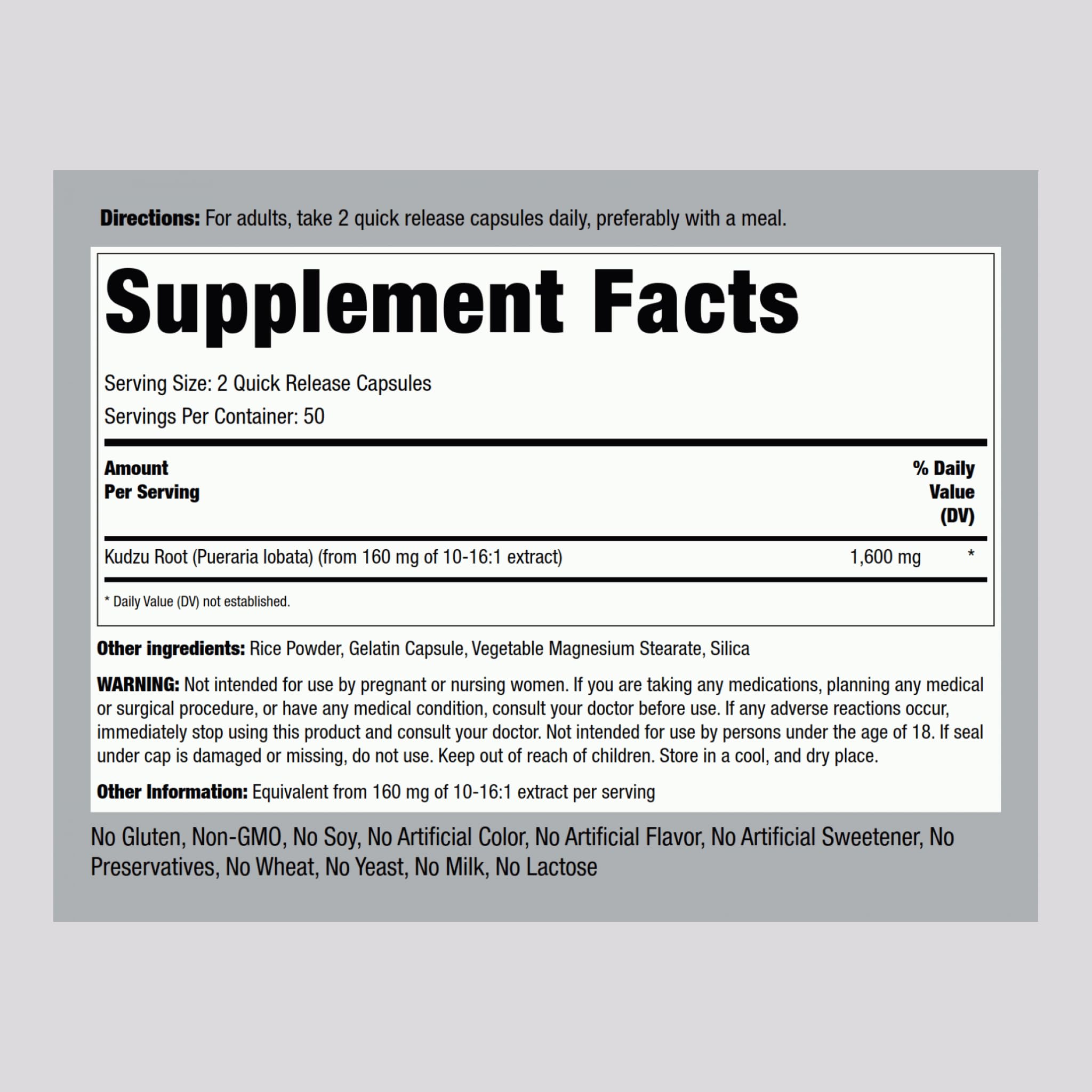 Gluten free health supplements