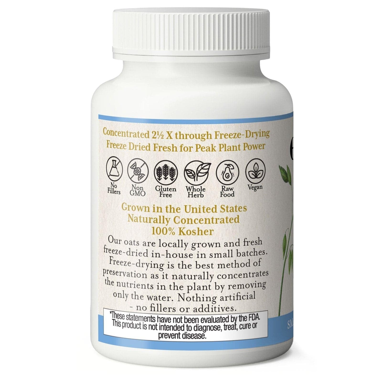 gluten-free health support capsules