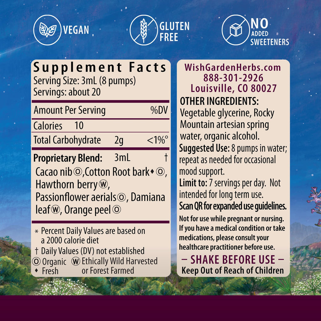 Gluten-free herbal mood support