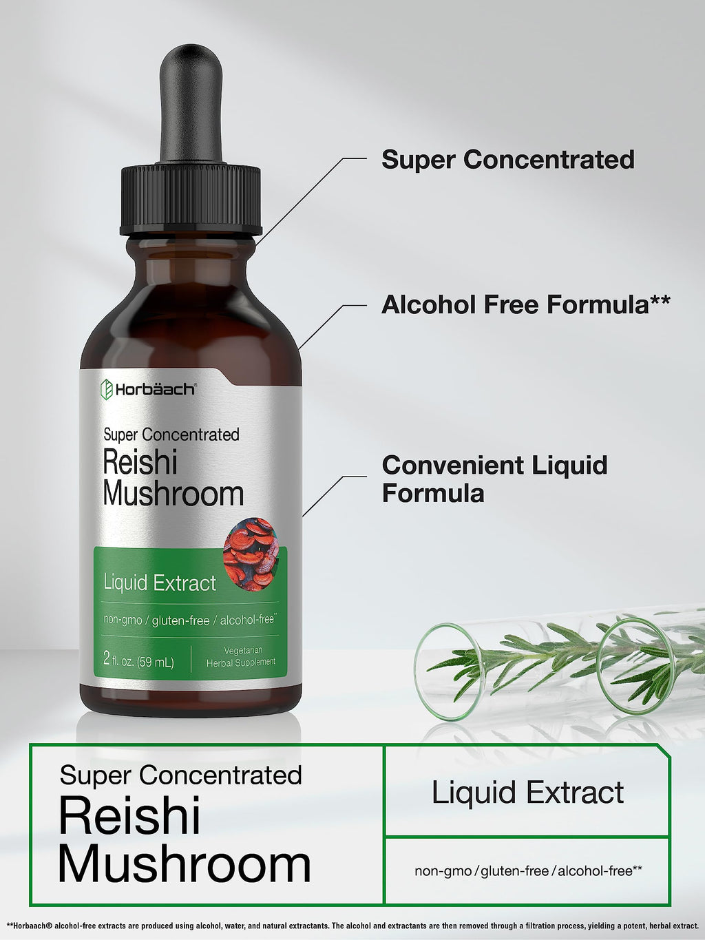 Gluten-free herbal mushroom extract