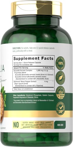 Gluten-free herbal supplement capsules