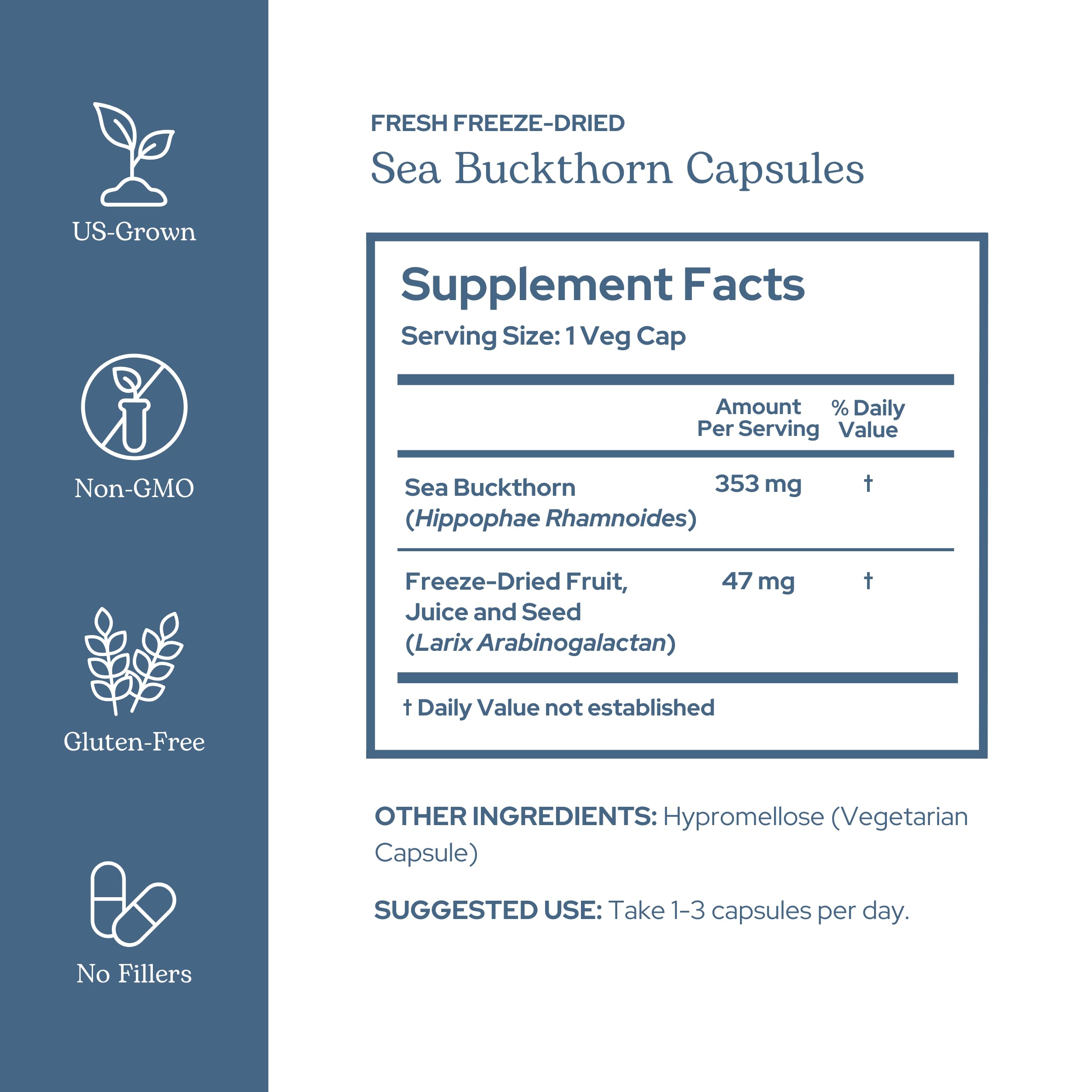 Gluten-free herbal supplement for daily nutrition