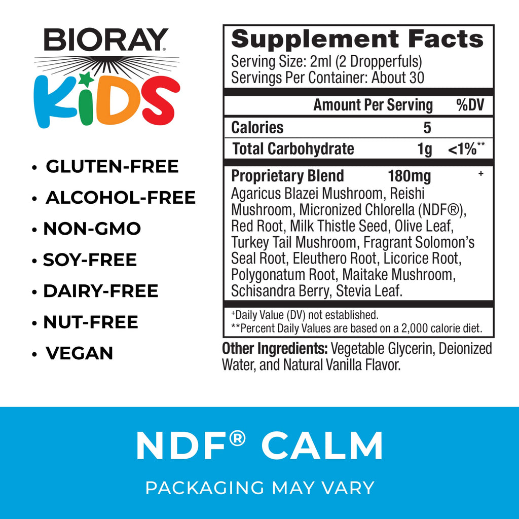 Gluten-free herbal supplement for kids