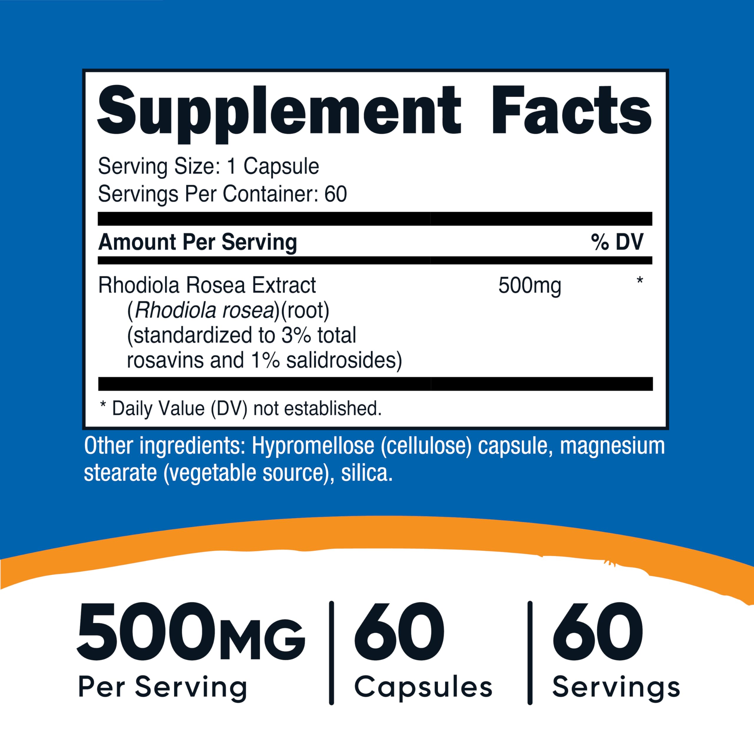 Gluten-free herbal supplement for wellness