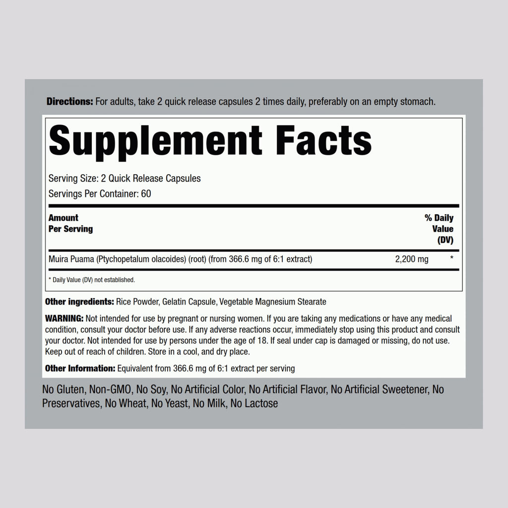 gluten-free herbal supplement for wellness