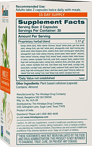 gluten-free herbal supplements for cognition