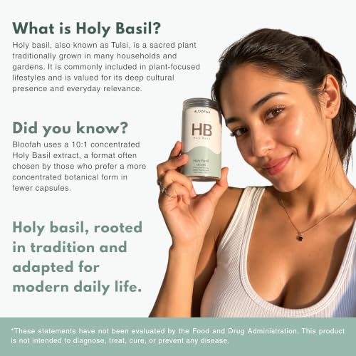 gluten-free holy basil supplement