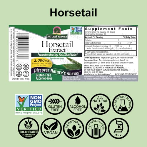 gluten-free horsetail herb extract