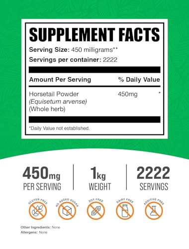 Gluten-free horsetail herbal extract