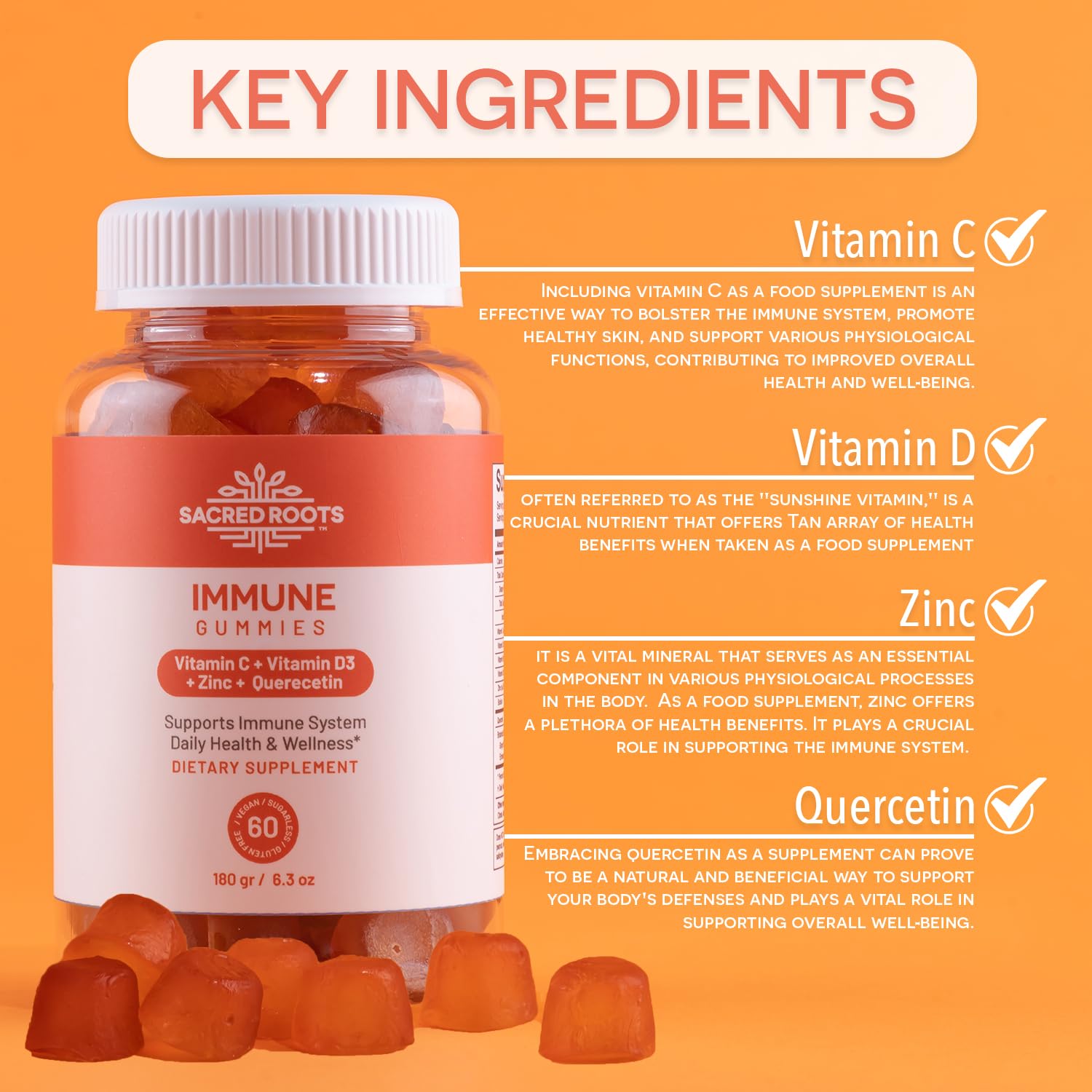 gluten-free immune health gummies