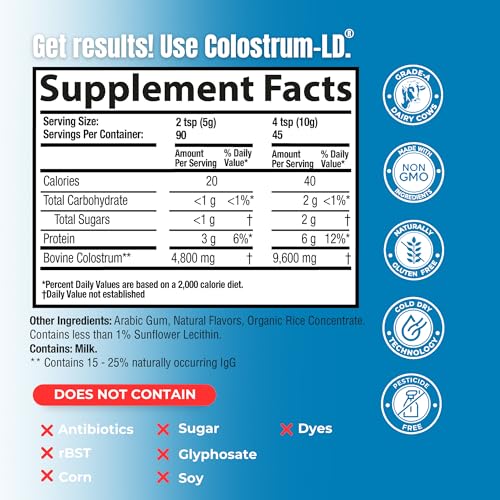 Gluten-free immune support powder