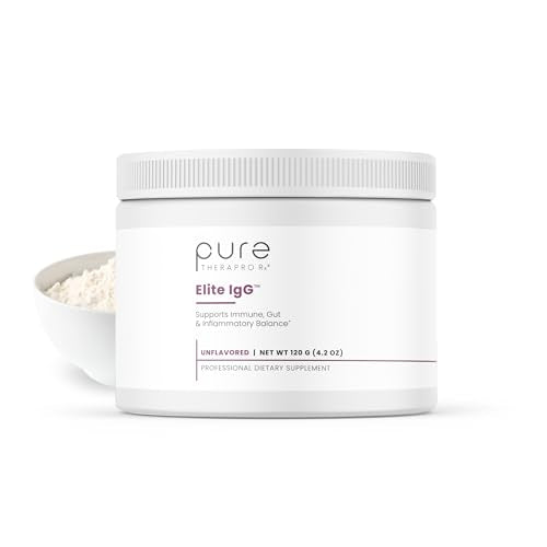 Gluten free immunoglobulin powder