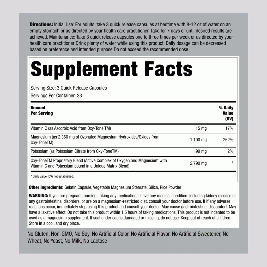 gluten-free intestinal cleanser