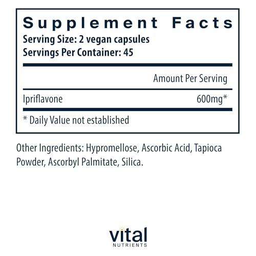 Gluten-free Ipriflavone capsules for health