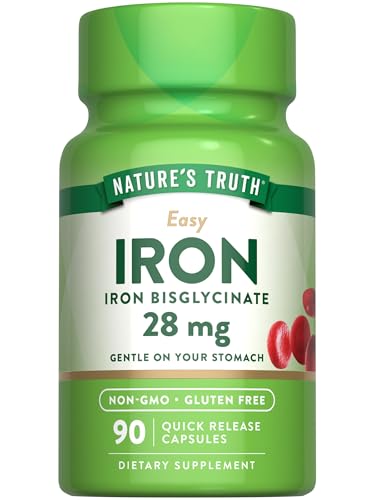 Gluten-free iron bisglycinate for health